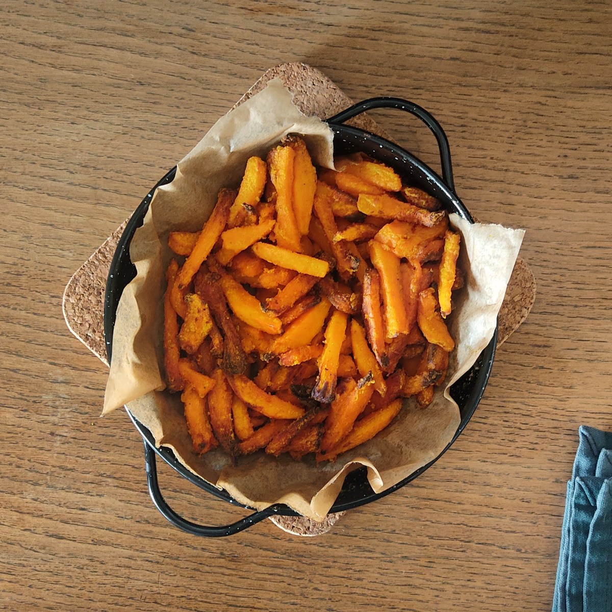 Frites de courge – Camille Fournier, diététicienne-nutritionniste à Arras